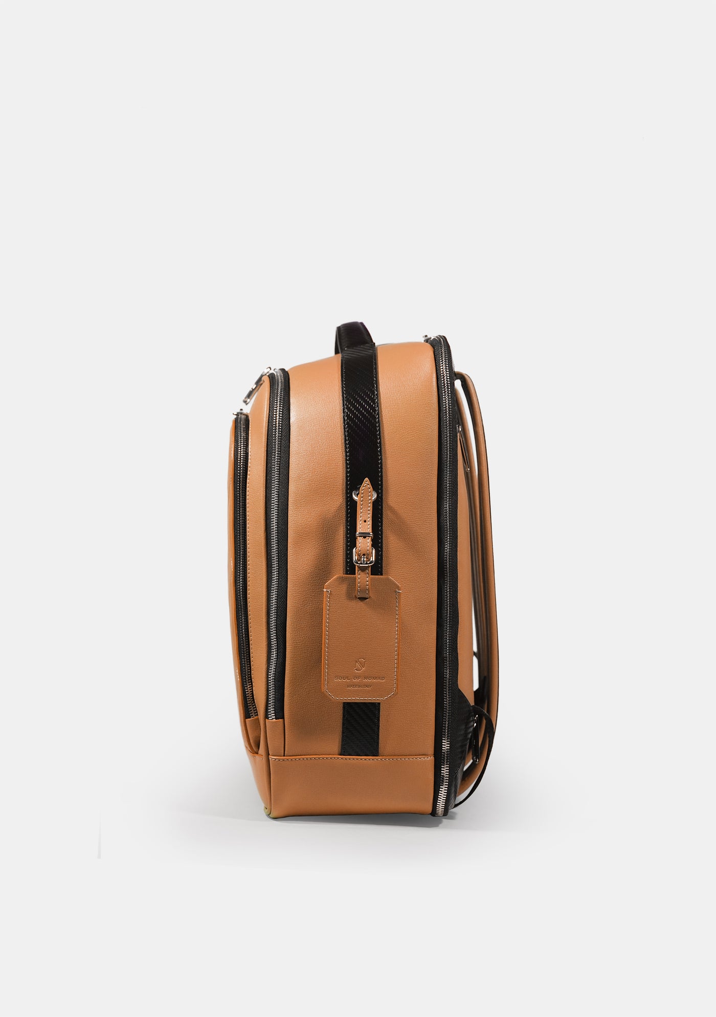 Dune Brown Leather Backpack | Made in Italy | SOUL OF NOMAD